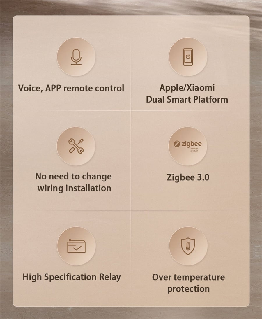 Công tắc âm tường Aqara E1, có dây nguội - Thái Hưng Smart Home