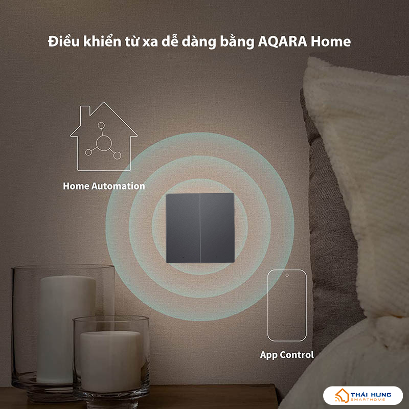 Công tắc âm tường thông minh Aqara H1 Pro, phiên bản nội địa, có dây Nguội (N) - Thái Hưng Smart ...