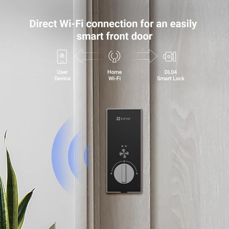 Khóa cửa thông minh Ezviz DL04 - Thái Hưng Smart Home